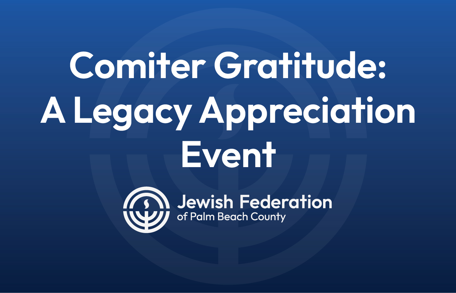 Federation Events 25-26 - Jewish Federation of Palm Beach County