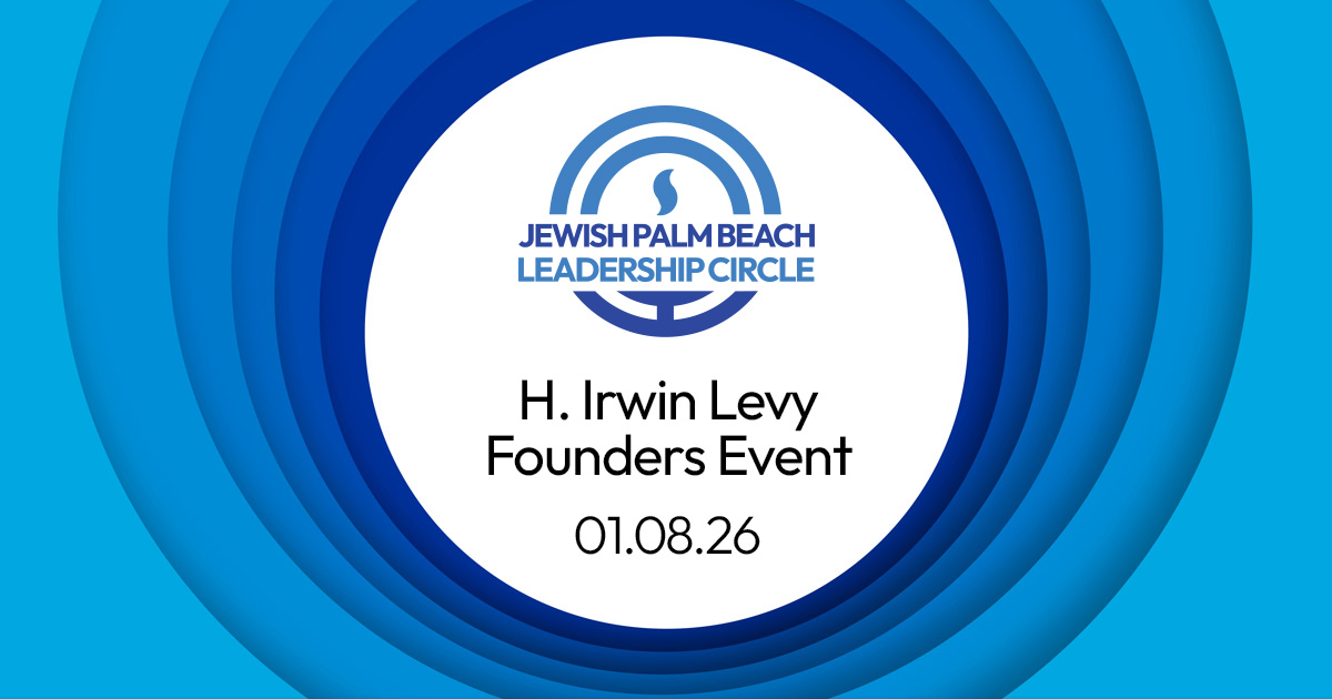 Federation Events 25-26 - Jewish Federation of Palm Beach County